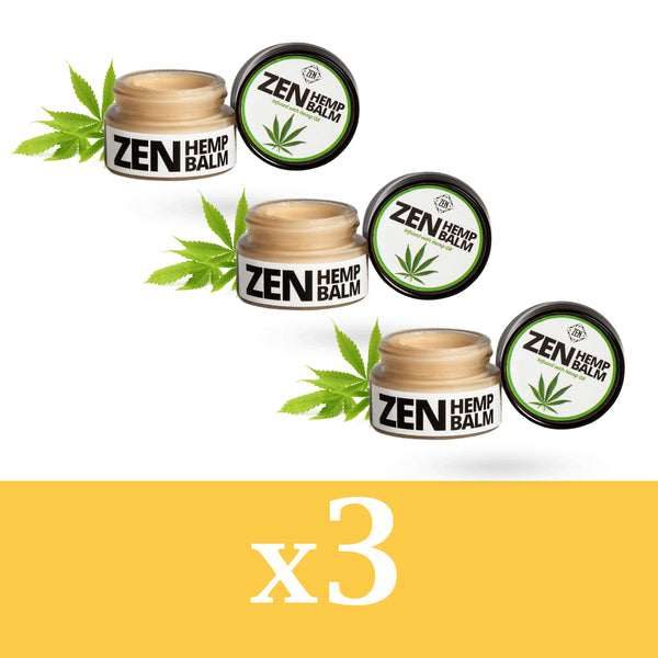 "Find Your ZEN" Package (3 Hemp) - ZEN Balms